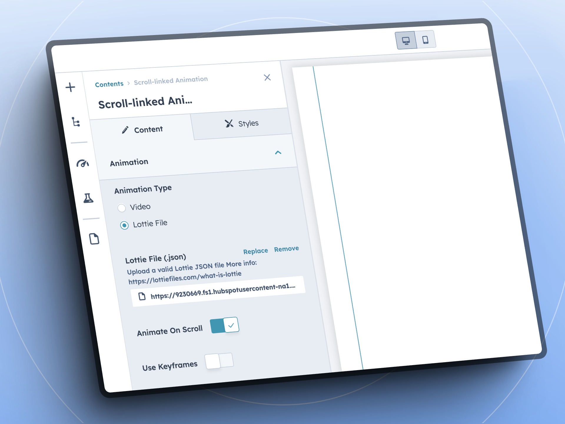 Scroll Linked Animation Module By