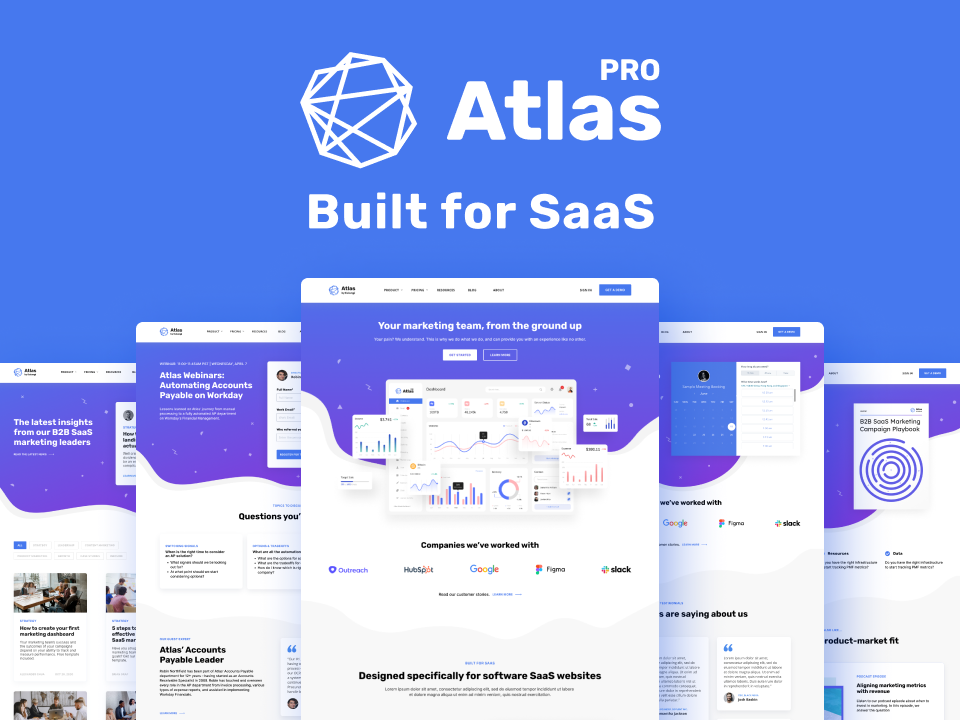 Atlas Free Theme by kalungi.com