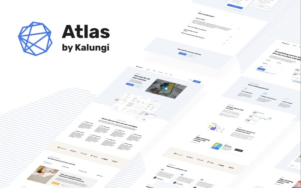 Atlas Free Theme by kalungi.com