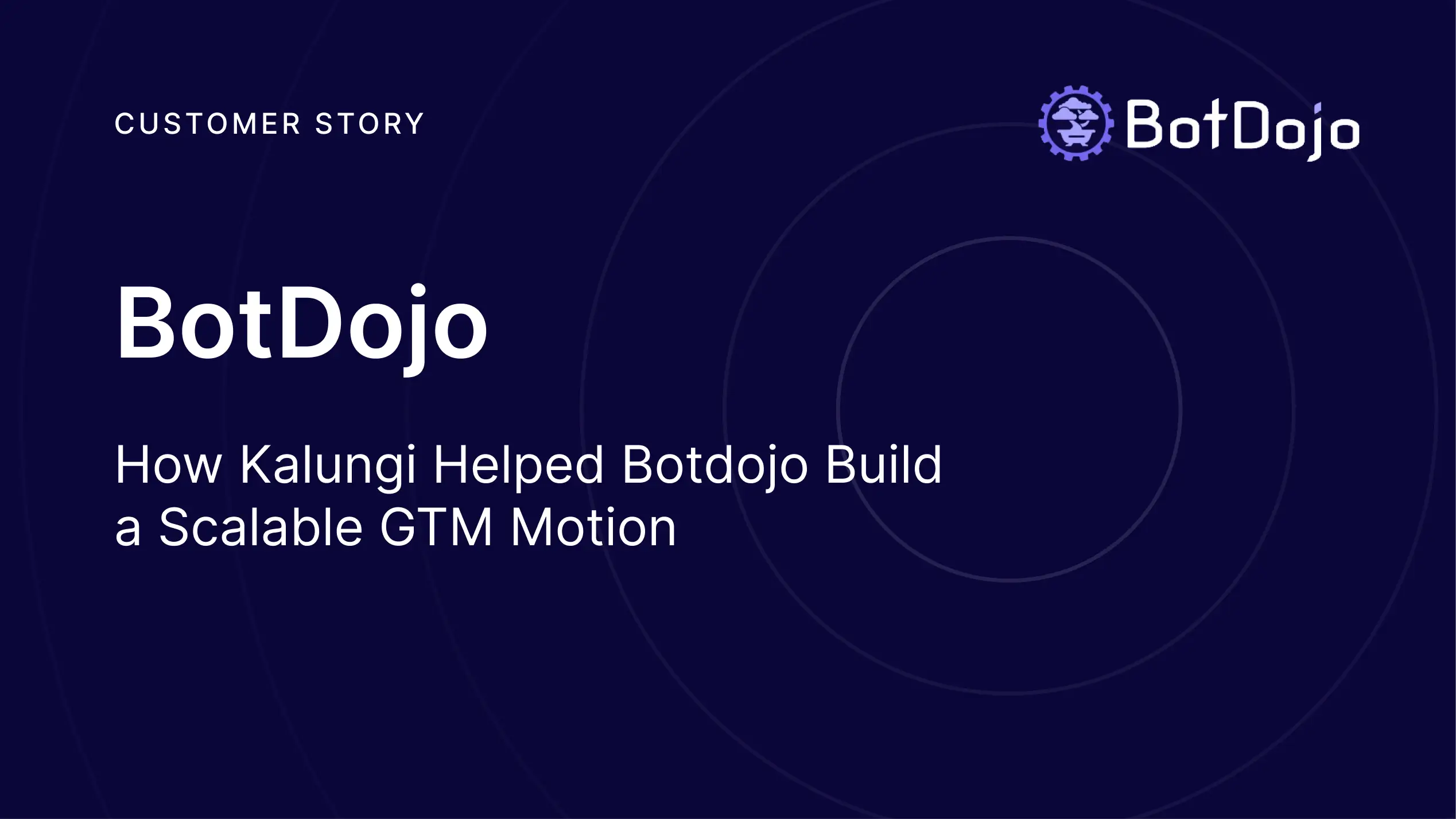 How Kalungi Helped Botdojo Build a Scalable GTM Motion